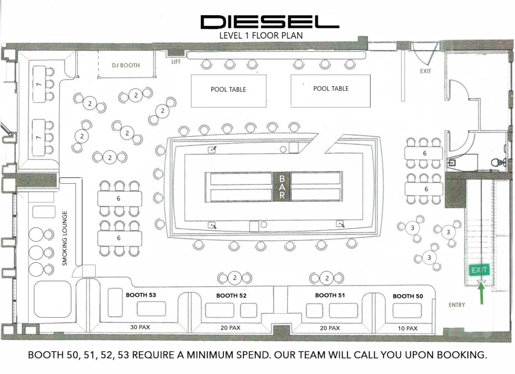 RESERVATIONS — Diesel Bar & Eatery | Melbourne CBD